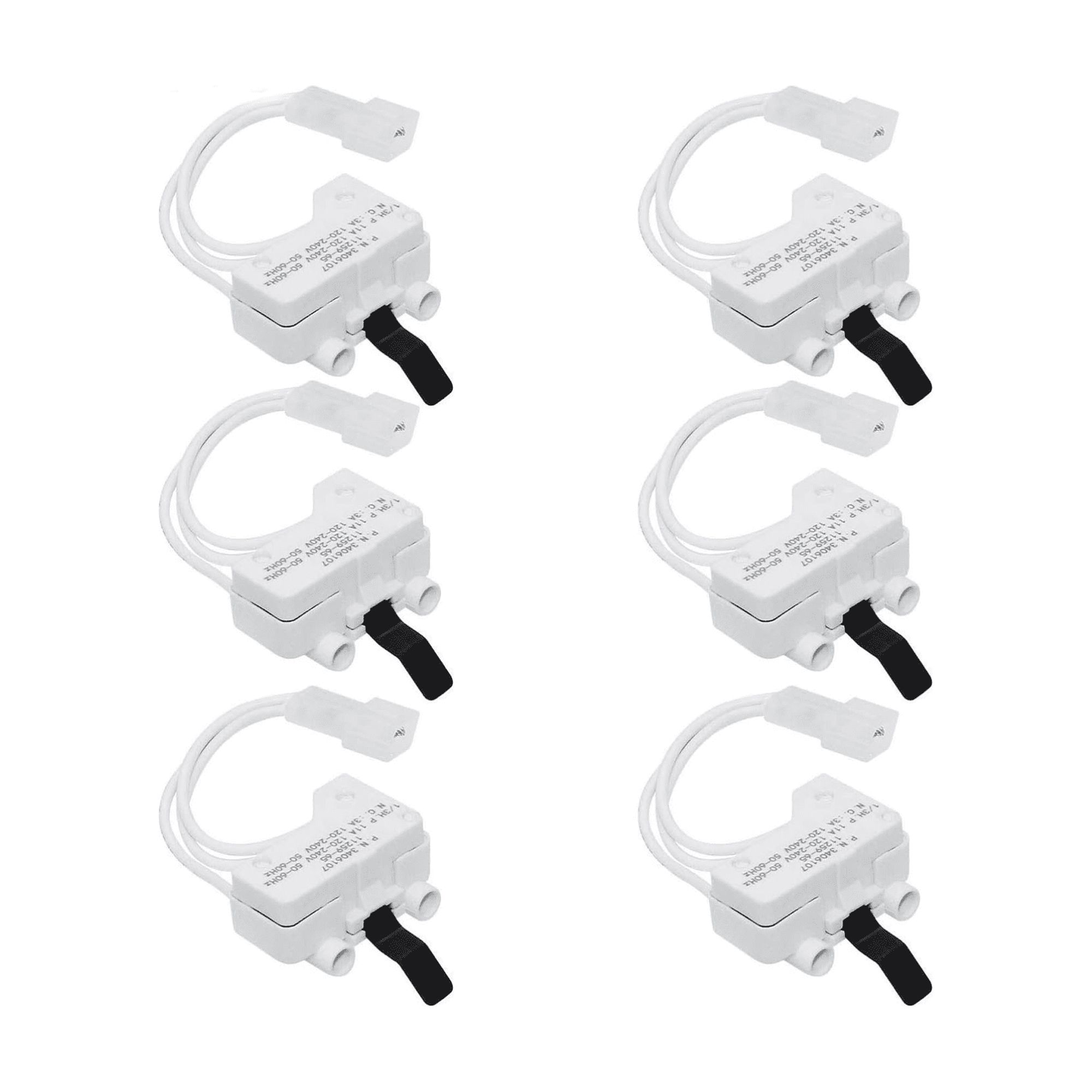 Scaroo 3406107 Dryer Door Switch Compatible with Whirlpool 3406105 6 ...