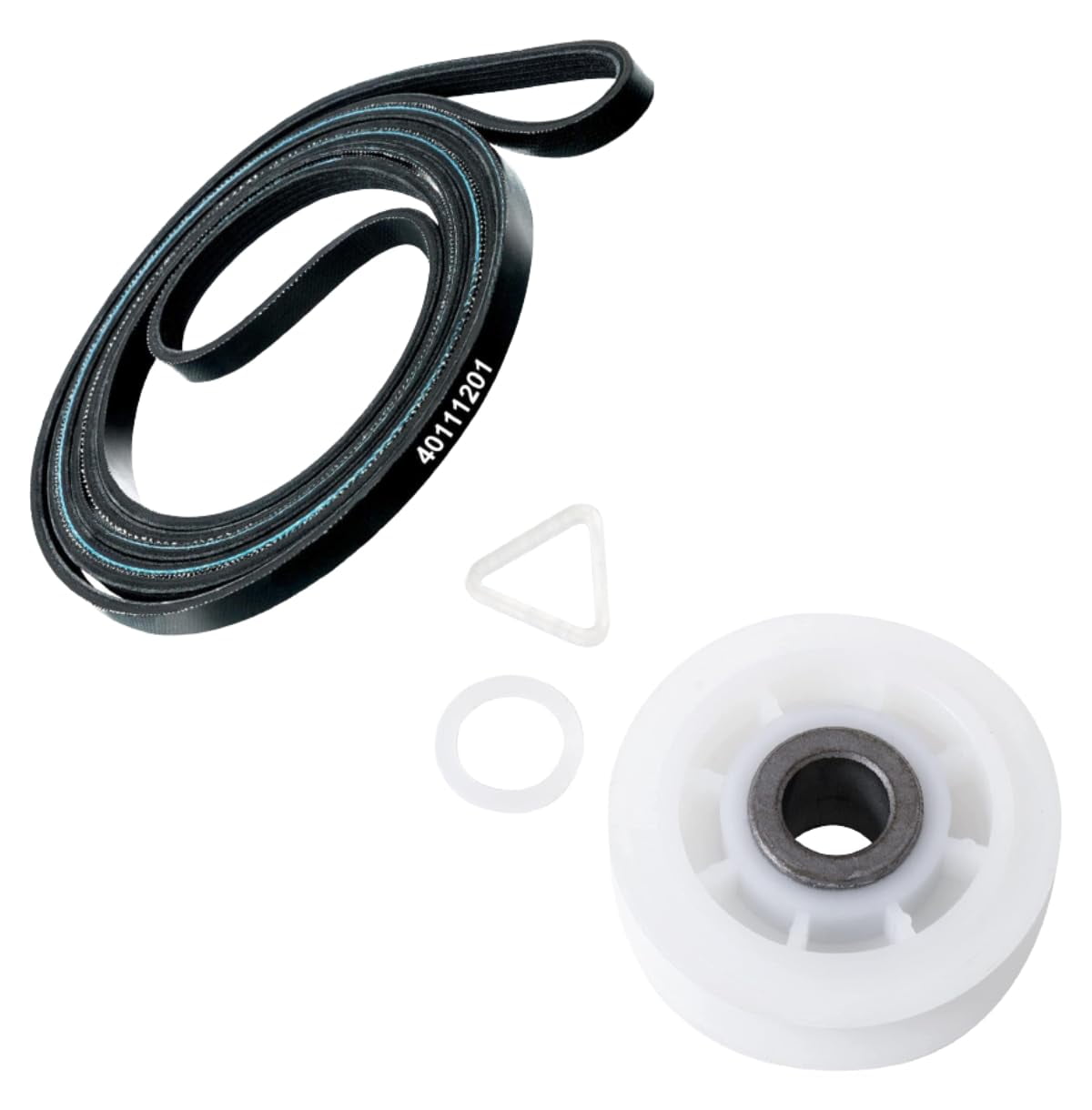Scaroo 40111201 Dryer Drum Belt & 279640 Dryer Idler Pulley Wheel ...