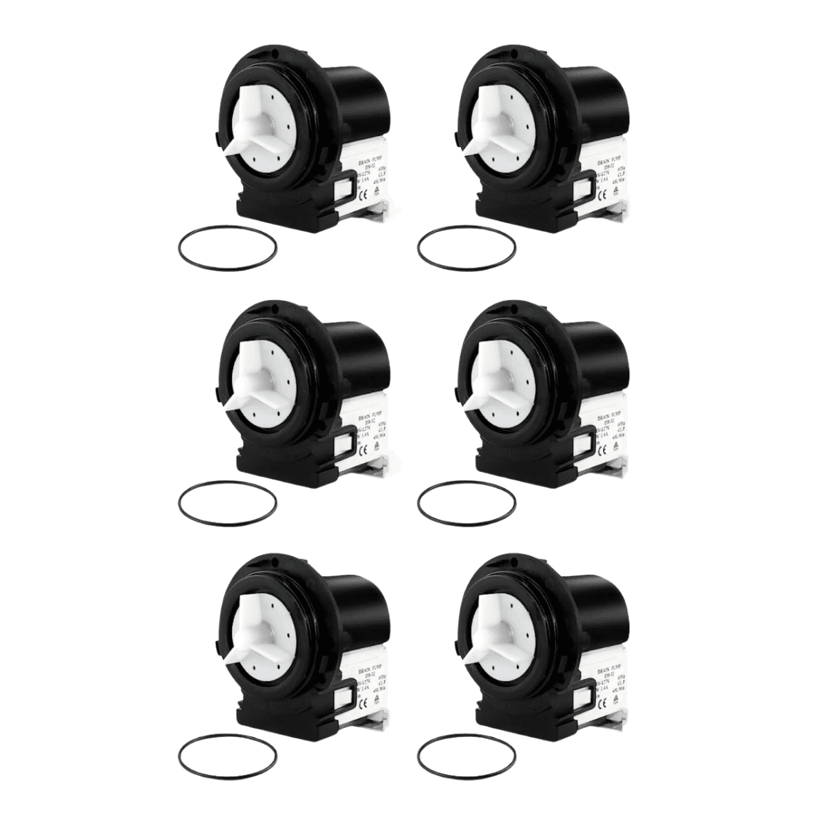 Scaroo 4681EA2001T Washer Drain Pump Motor Replacement LG 4681EA1007D 6 ...