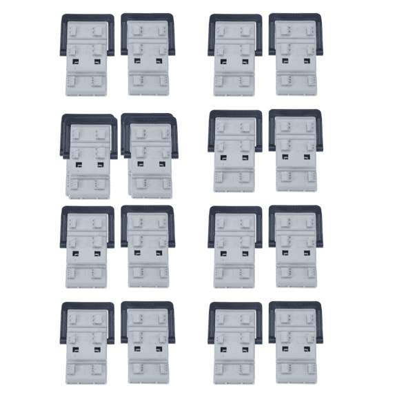 Scaroo DD82-01121B Dishwasher Rack Adjusters Basket for Samsung 8-Pack ...