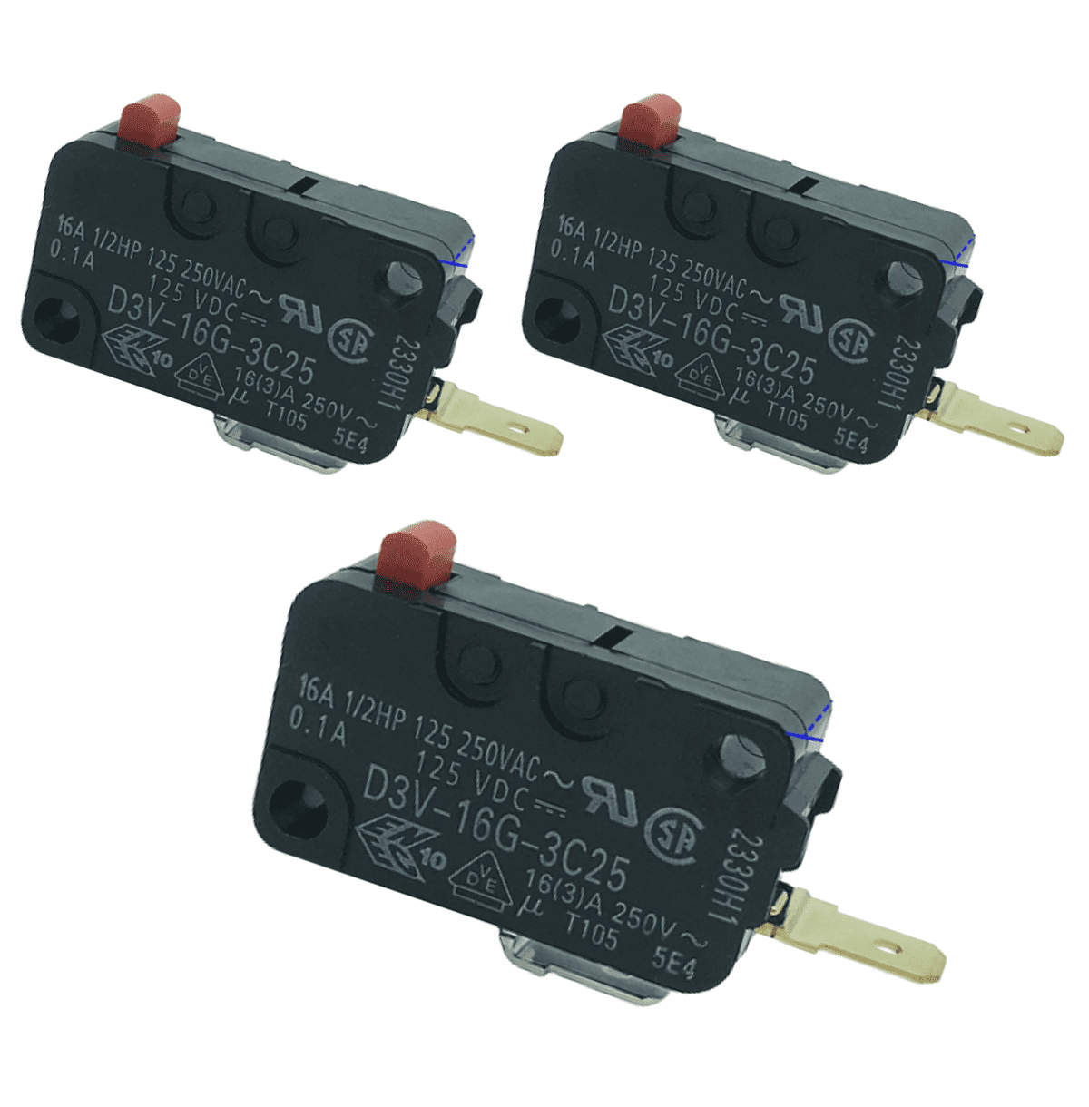 Scaroo WB24X829 Microwave Door Switch Compatible with GE Replaces ...