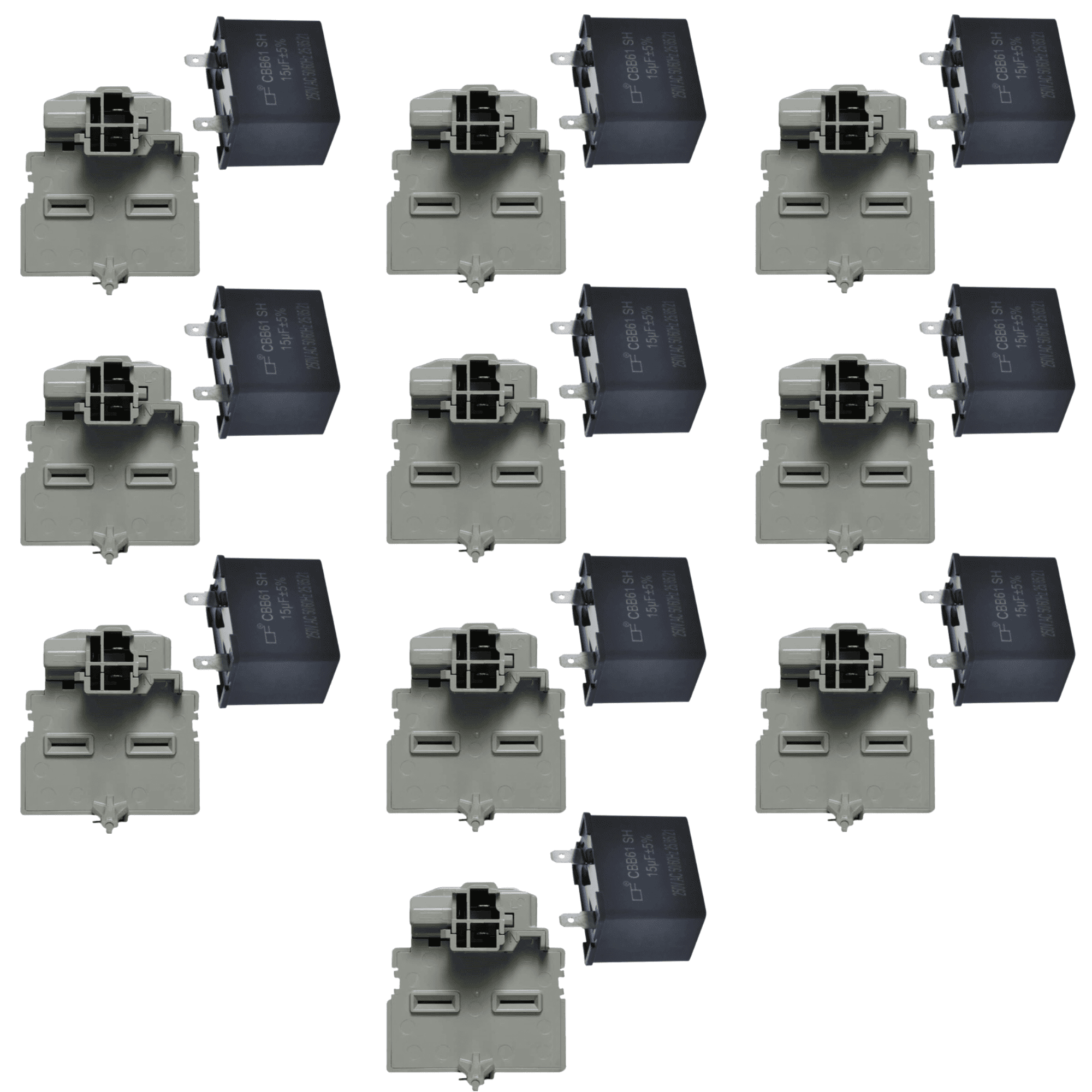 Scaroo WPW10194431 Compressor Start Relay & W10662129 Run Capacitor 10 ...