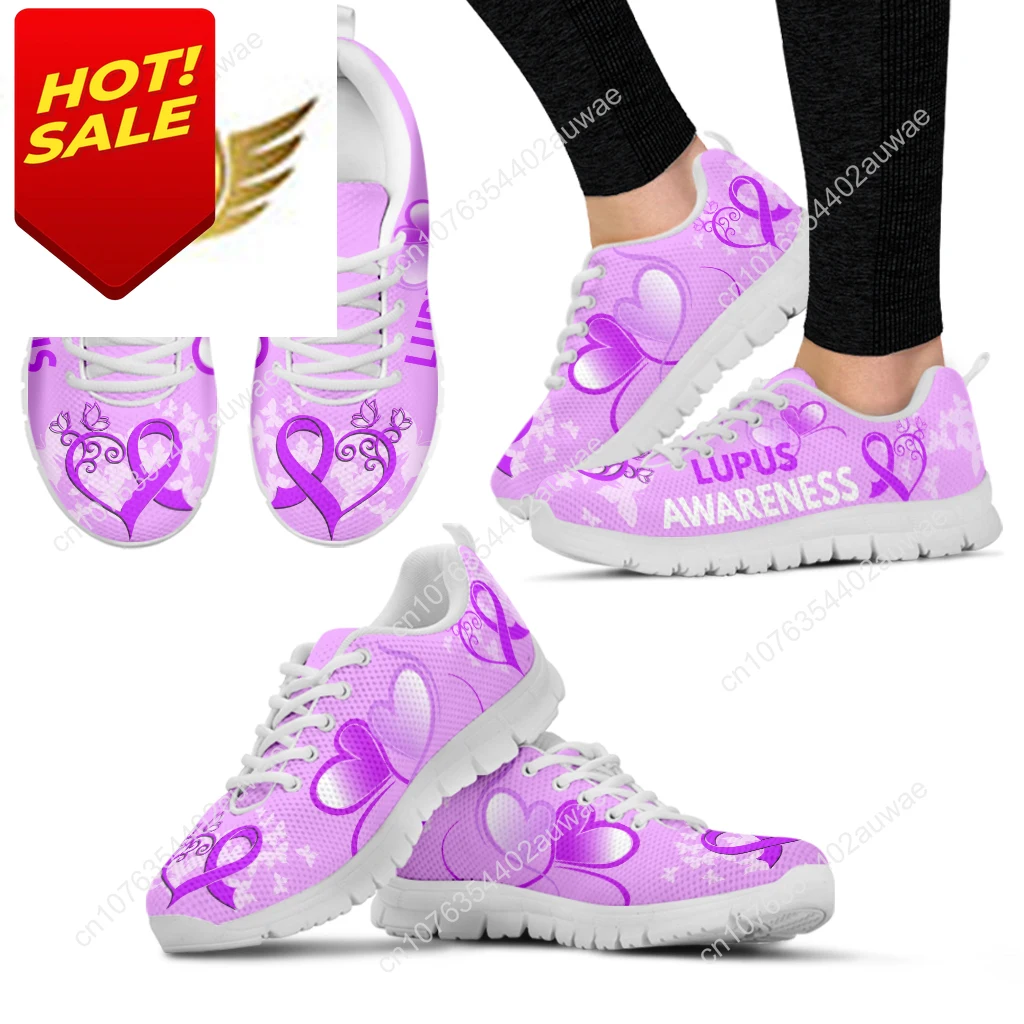 Scarpe da Tennis da donna consapevolezza del cancro al seno Design a ...