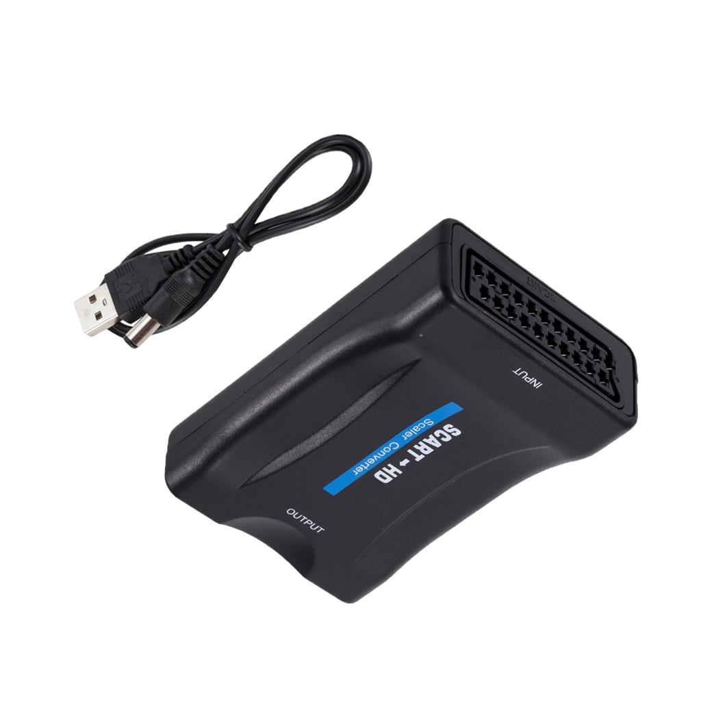 Scart to Multimedia Interfaces Video Converter 1080p Connecting Older ...