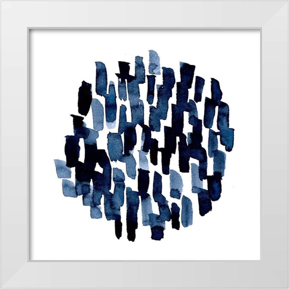 Scarvey, Emma 12x12 White Modern Wood Framed Museum Art Print Titled ...