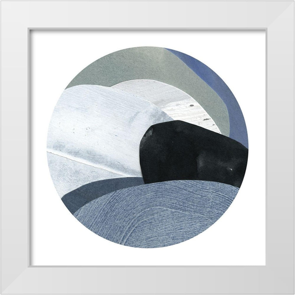 Scarvey, Emma 12x12 White Modern Wood Framed Museum Art Print Titled ...