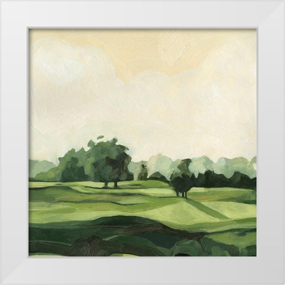 Scarvey, Emma 12x12 White Modern Wood Framed Museum Art Print Titled ...