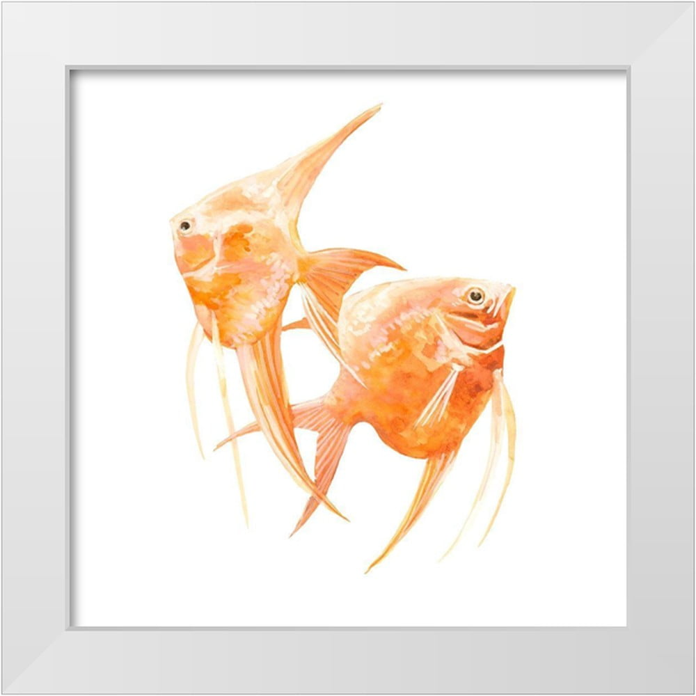 Scarvey, Emma 15x15 White Modern Wood Framed Museum Art Print Titled ...