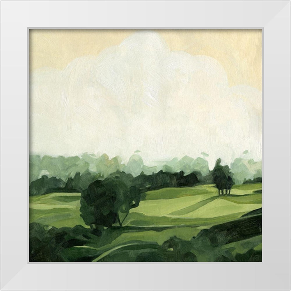 Scarvey, Emma 15x15 White Modern Wood Framed Museum Art Print Titled ...