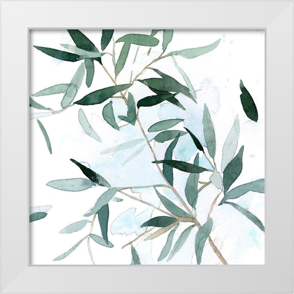 Scarvey, Emma 15x15 White Modern Wood Framed Museum Art Print Titled ...