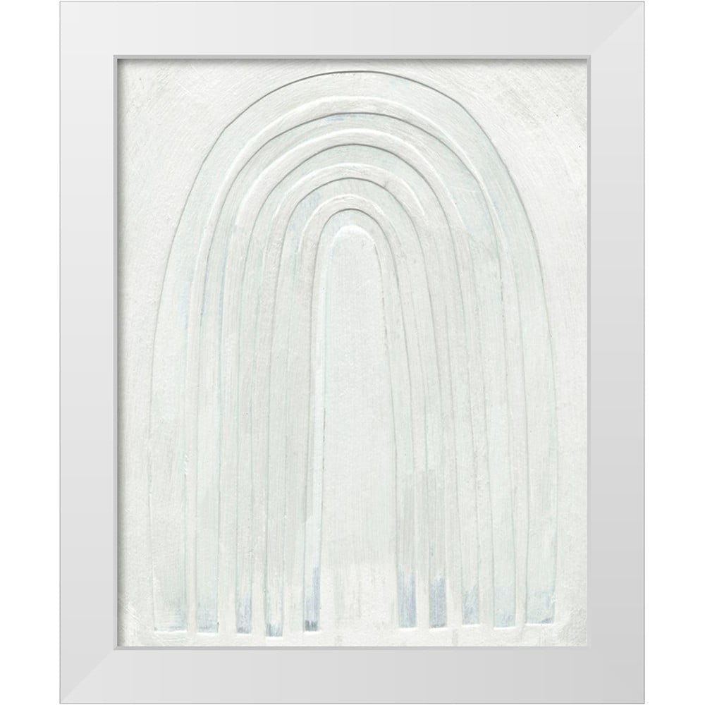 Scarvey, Emma 15x18 White Modern Wood Framed Museum Art Print Titled ...