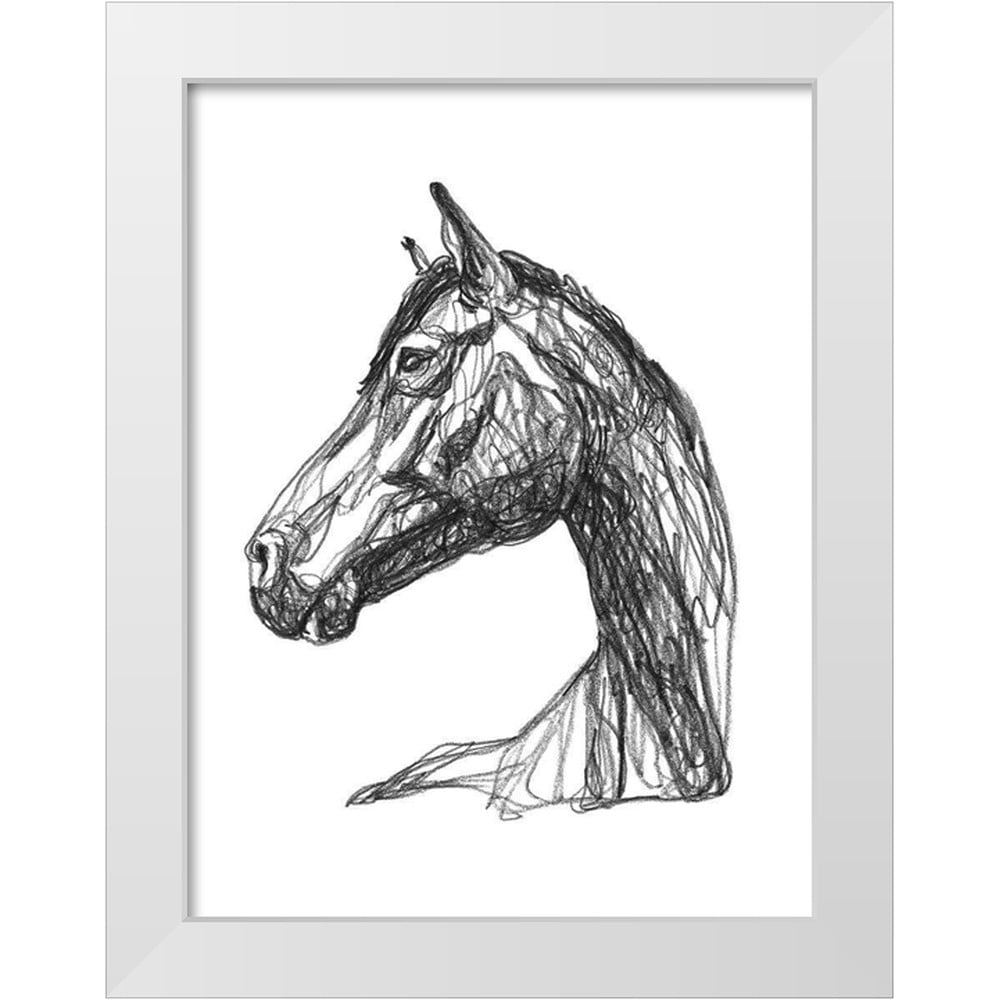 Scarvey, Emma 19x24 White Modern Wood Framed Museum Art Print Titled ...