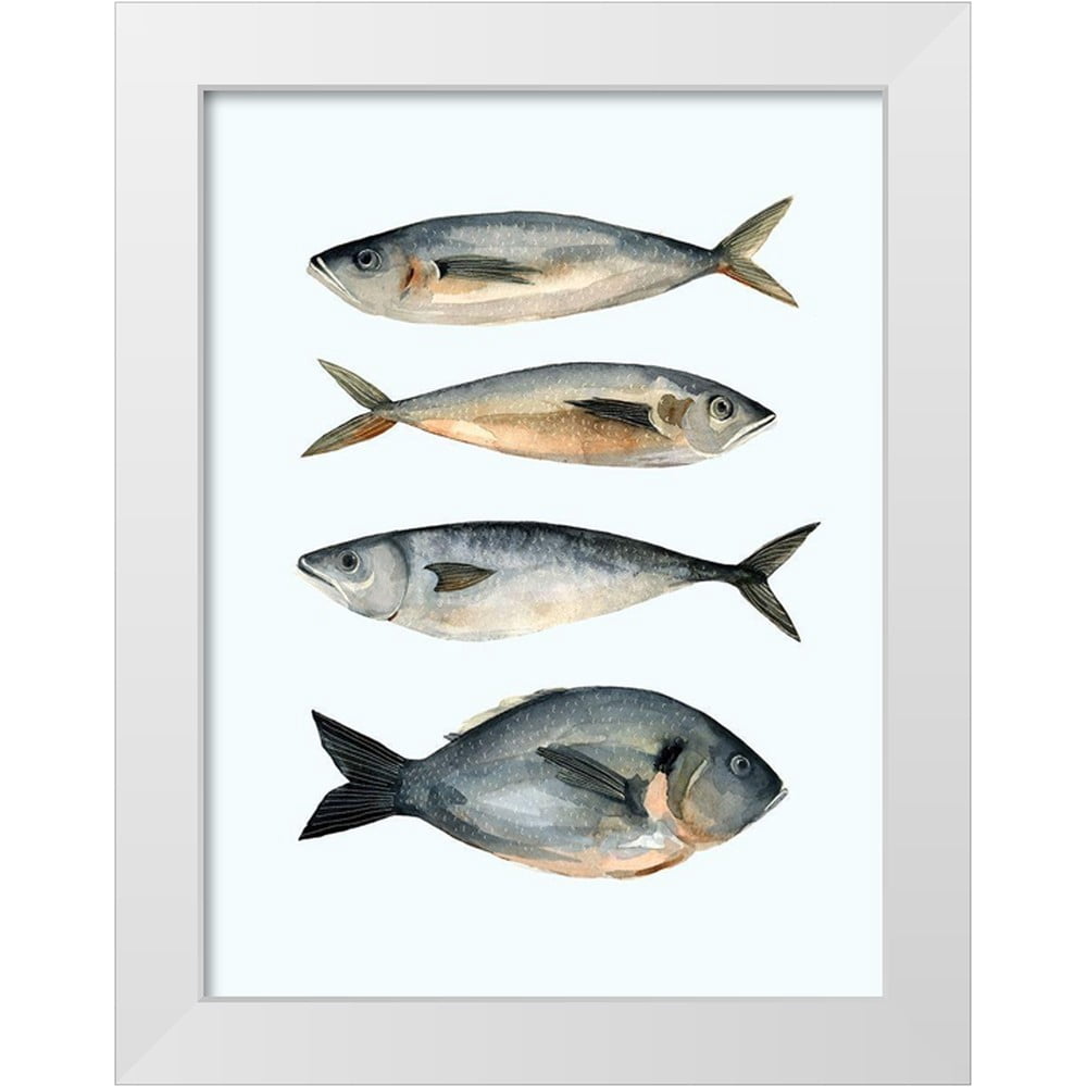 Scarvey, Emma 19x24 White Modern Wood Framed Museum Art Print Titled ...
