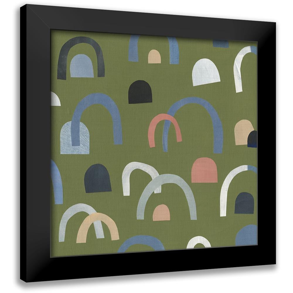 Scarvey, Emma 20x20 Black Modern Framed Museum Art Print Titled - Over ...