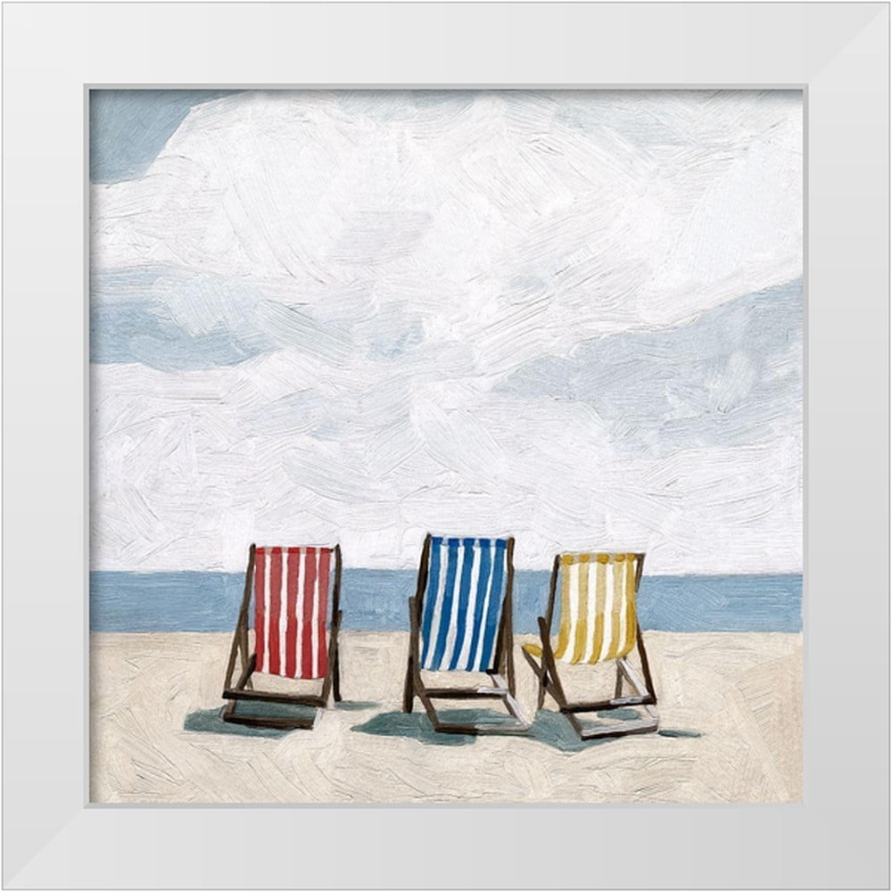 Scarvey, Emma 20x20 White Modern Wood Framed Museum Art Print Titled ...