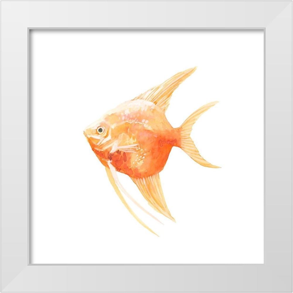 Scarvey, Emma 20x20 White Modern Wood Framed Museum Art Print Titled ...