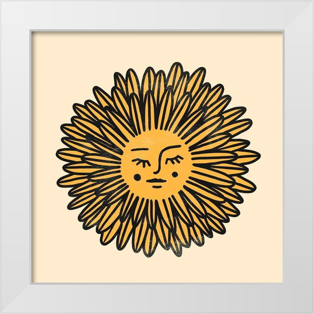 Scarvey, Emma 20x20 White Modern Wood Framed Museum Art Print Titled ...