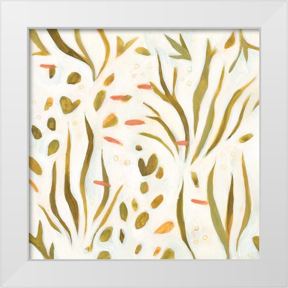 Scarvey, Emma 20x20 White Modern Wood Framed Museum Art Print Titled ...