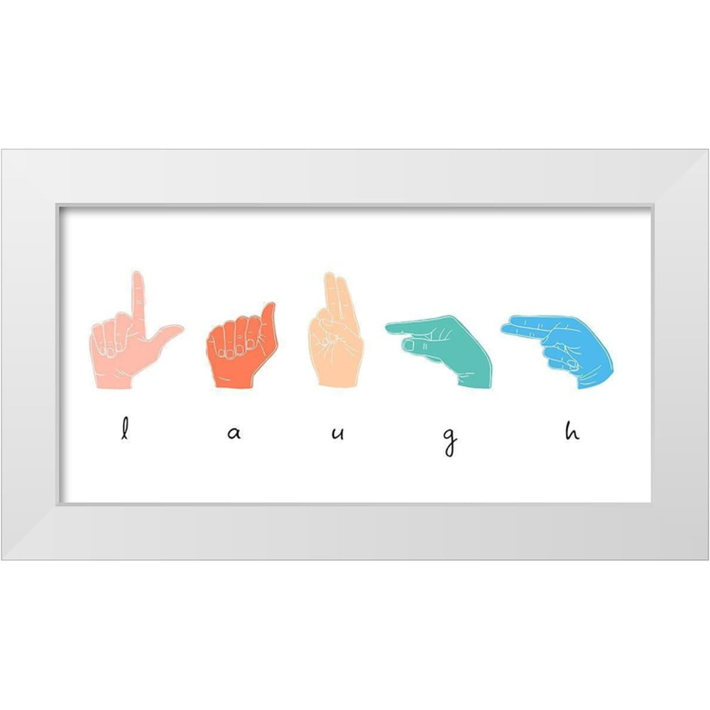 Scarvey, Emma 24x14 White Modern Wood Framed Museum Art Print Titled ...