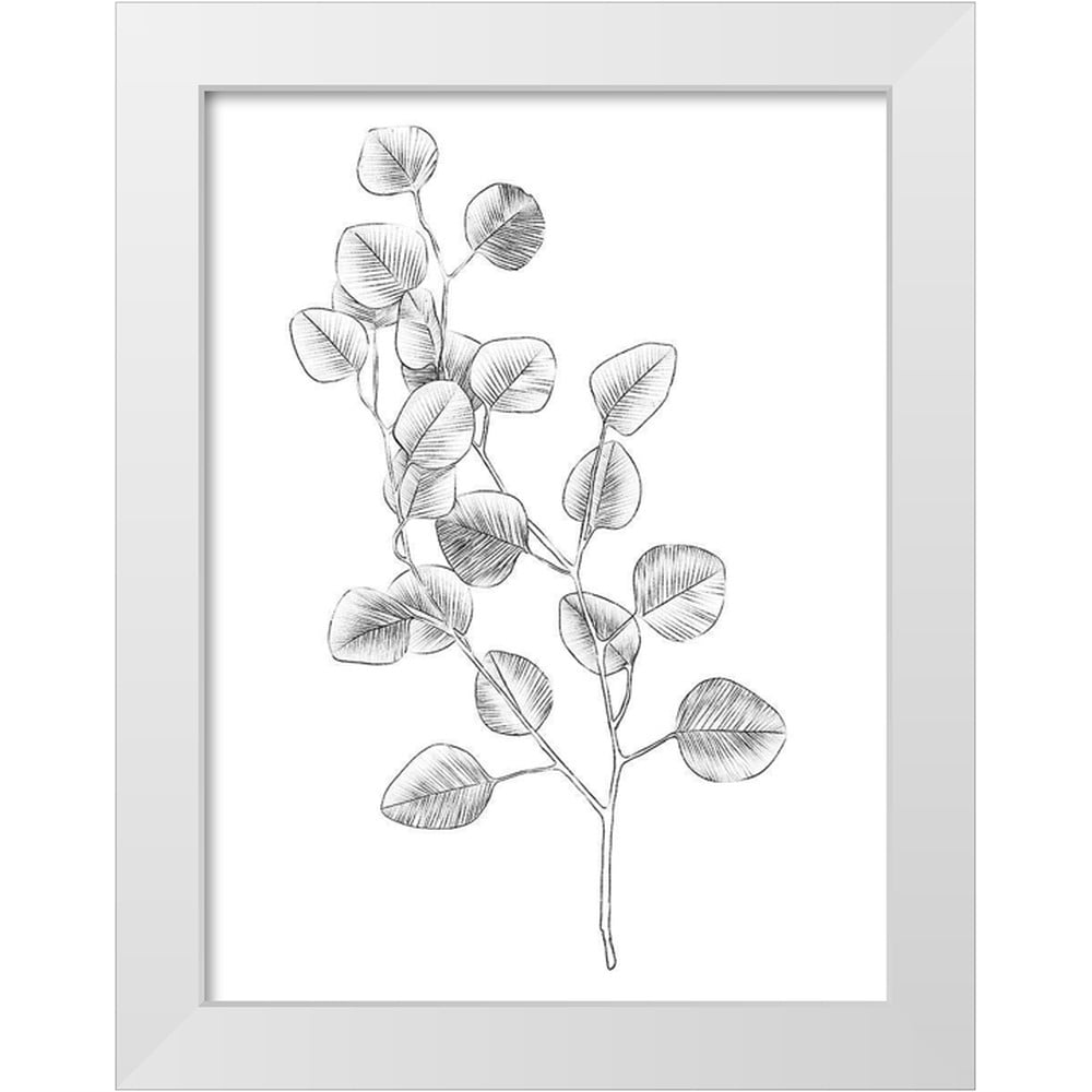 Scarvey, Emma 25x32 White Modern Wood Framed Museum Art Print Titled ...