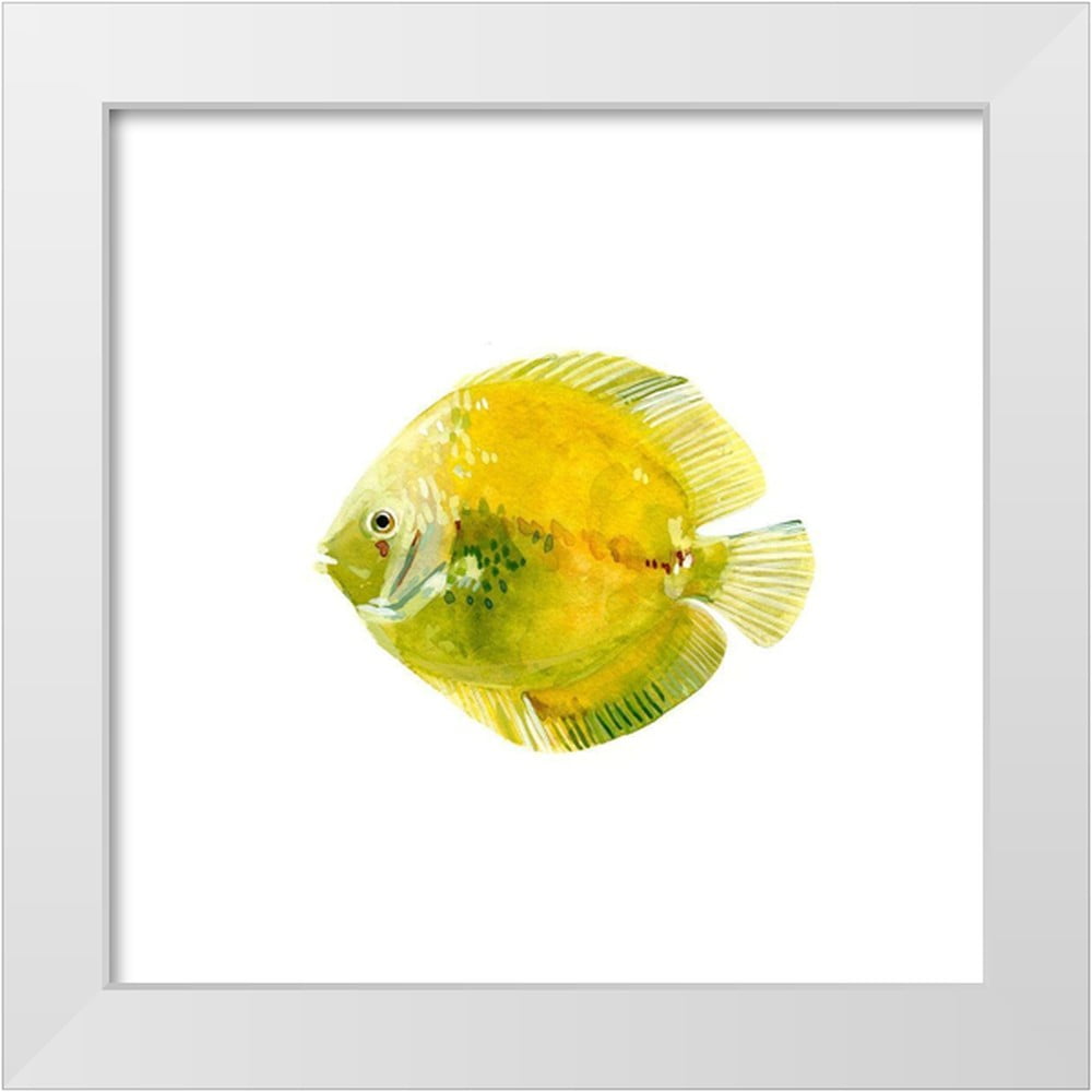Scarvey, Emma 26x26 White Modern Wood Framed Museum Art Print Titled ...