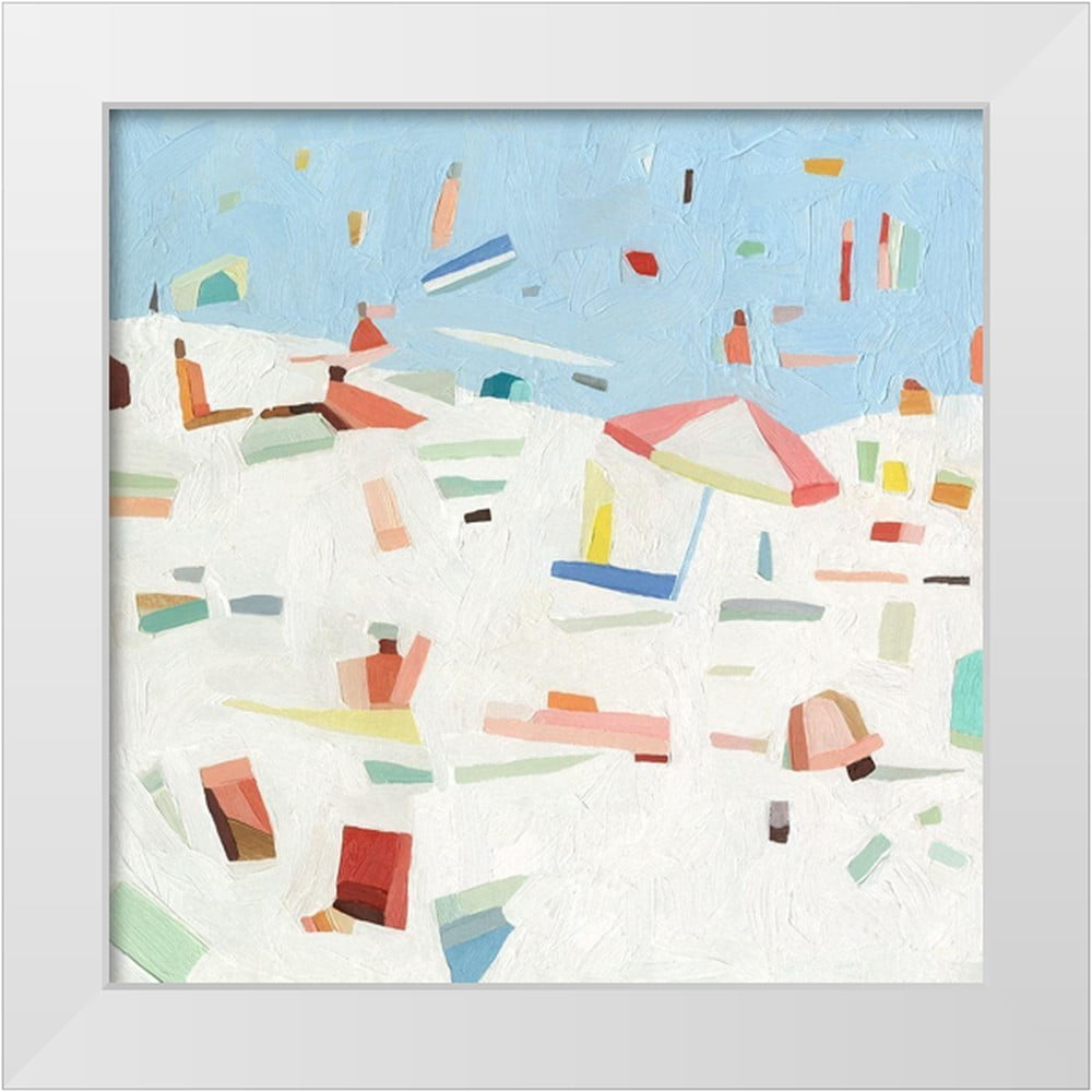 Scarvey, Emma 26x26 White Modern Wood Framed Museum Art Print Titled ...