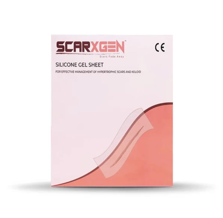Scarxgen Silicone Gel Sheet | Scar Sheet | Linear Scar,Large Scars ...