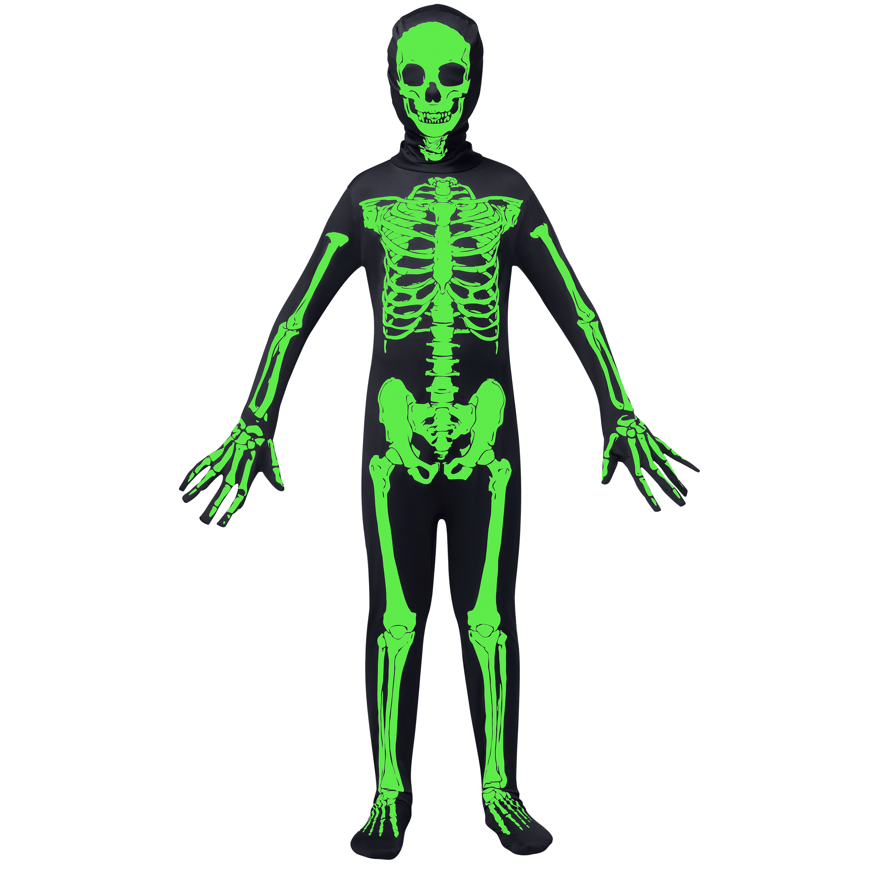 Syncfun Scary 3D Skeleton Costume for Kids, Toddlers Glow in the Dark ...