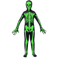 GYRATEDREAM Kids Skeleton Costume One Piece Skeleton Jumpsuit Halloween ...