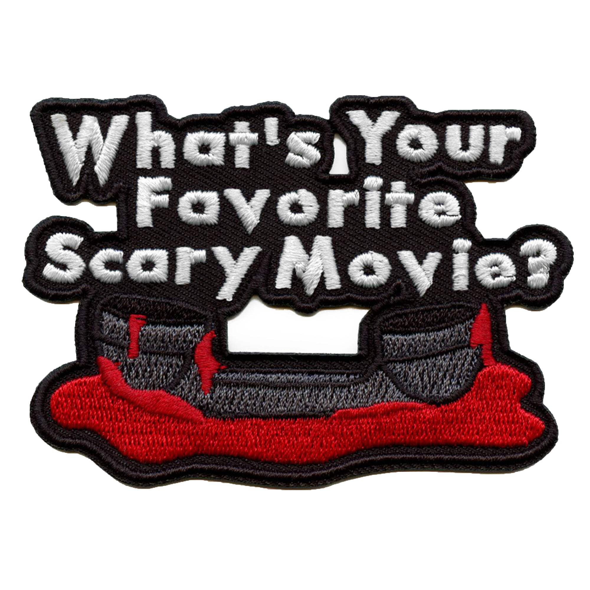 Scary Bloody Telephone Patch Classic Horror Film Embroidered Iron on ...