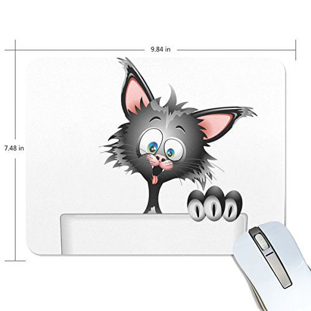 Scary Cat Mouse pads Gaming Mouse Pad 9.84x7.87 inches - Walmart.com