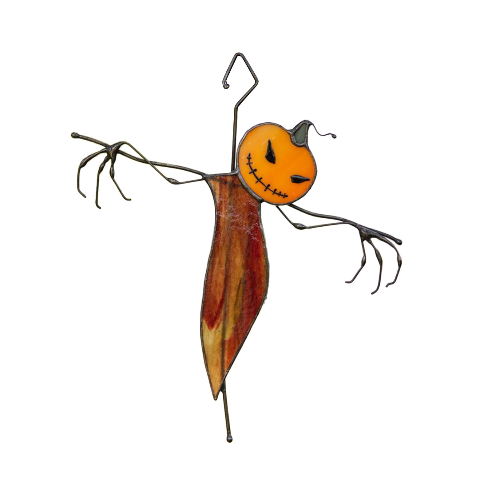 Scary Ghost Spider Pumpkin Scarecrow Witch Hat Tracery - Walmart.com