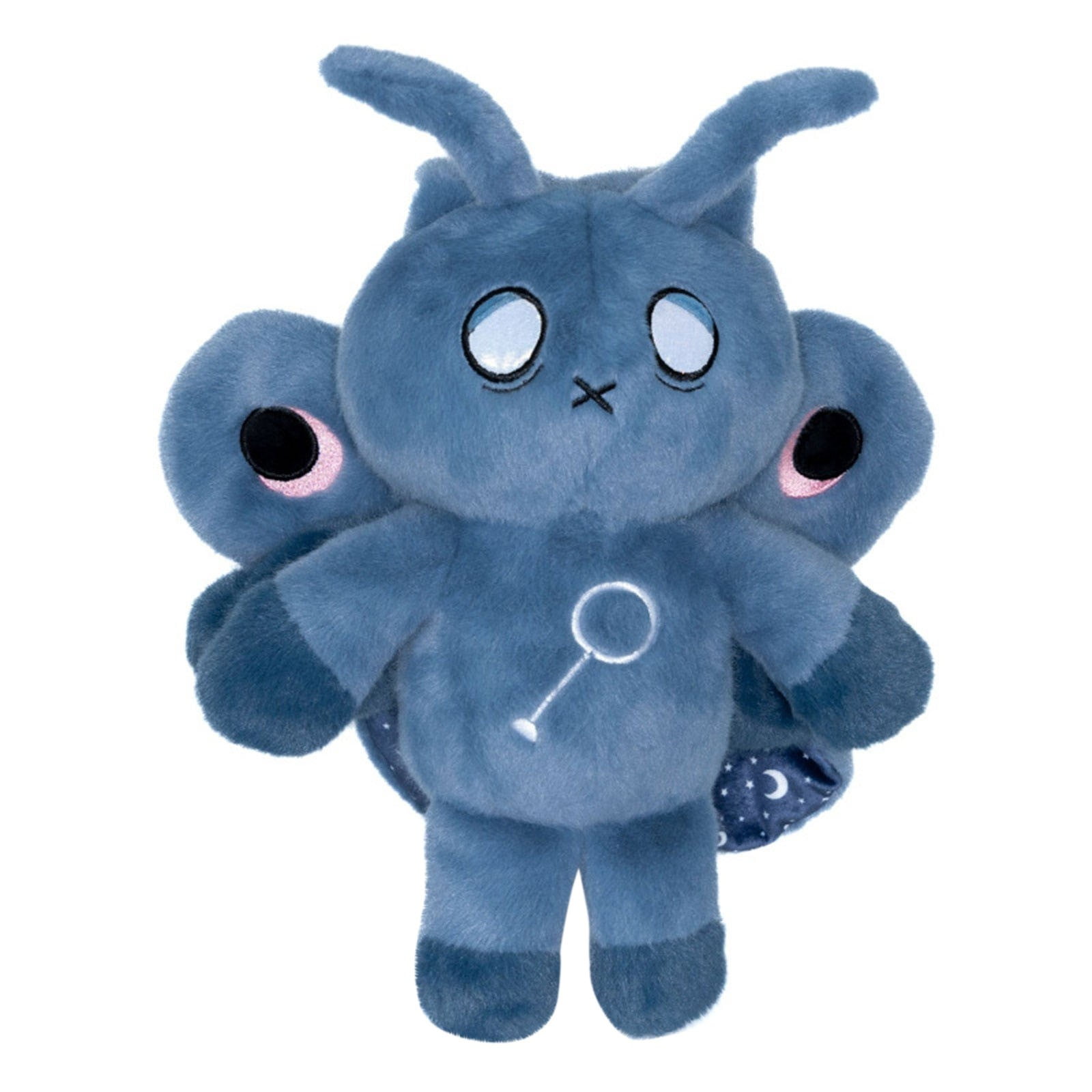 Scary Goth Bunny Plush-Creepy Emo Rabbit Stuffed Animal-Horror Plushie ...