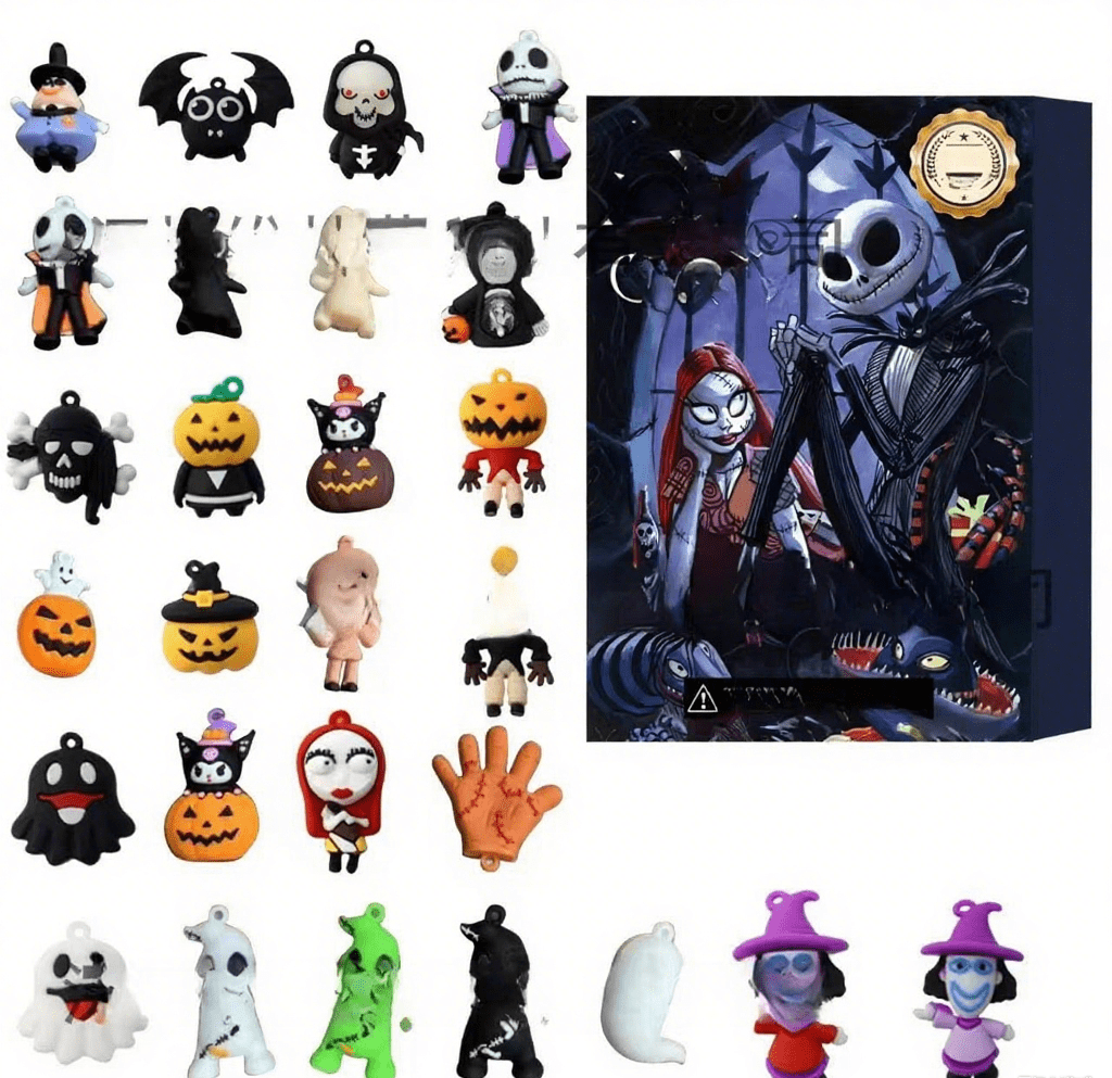 Scary Halloween Advent Calendar 2025 - 24 Day Countdown with Horror ...