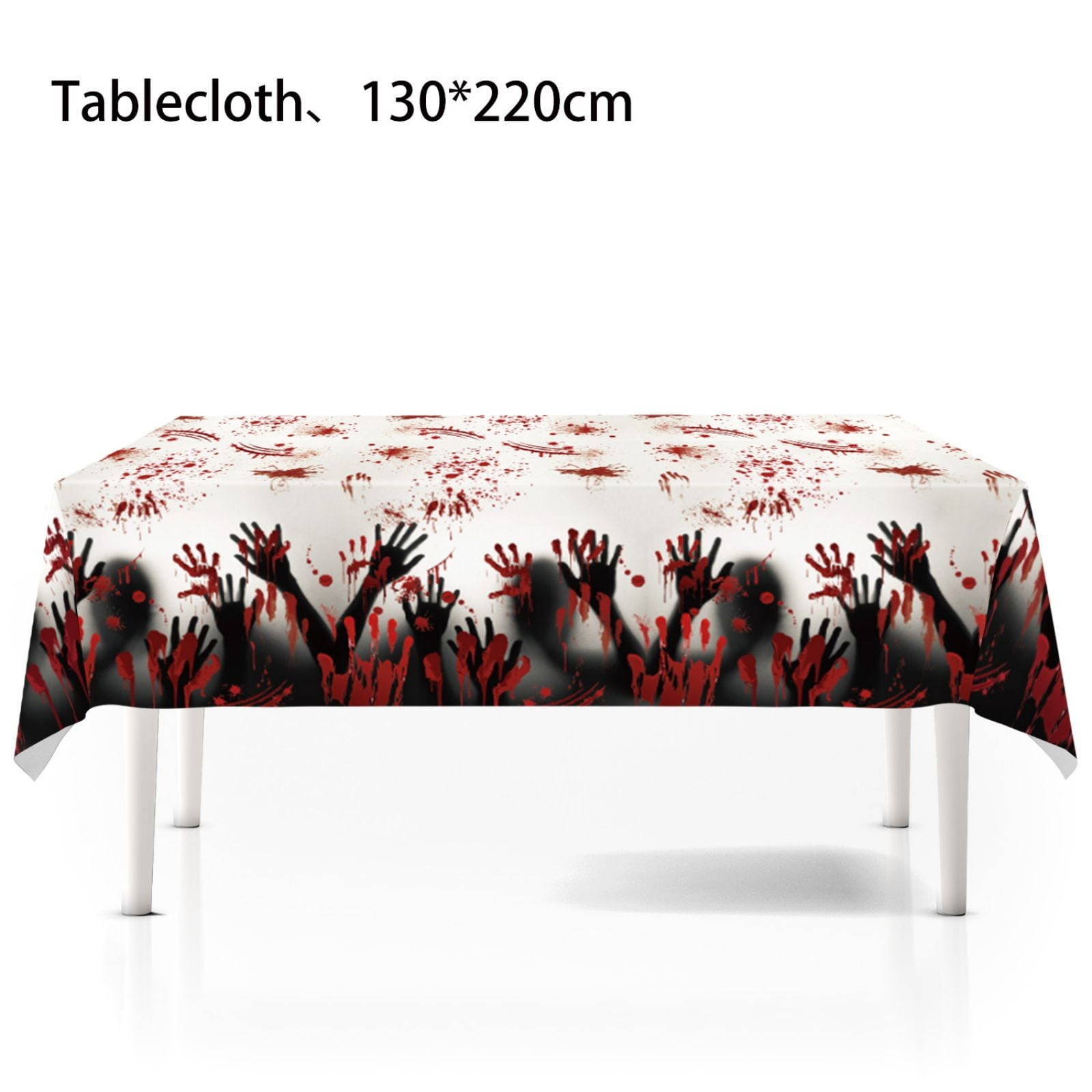 Scary Halloween Party Plates Supplies Blood Splatter Party Tableware ...