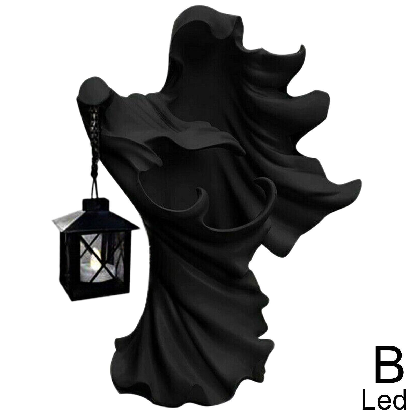 Scary Hell Lantern Decoration Witch Resin Sculpture Halloween ...