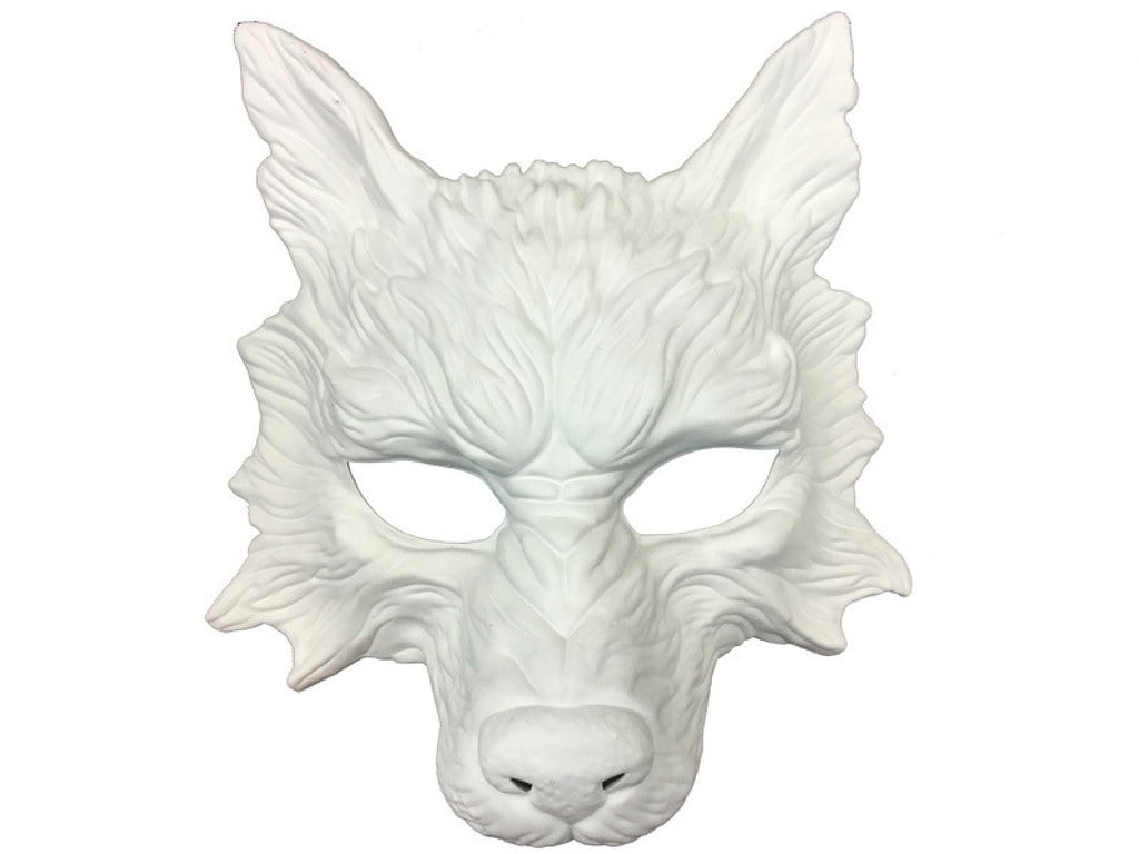Scary Horror Devil Wolf Masquerade Mask For Halloween Costume Dress UP ...
