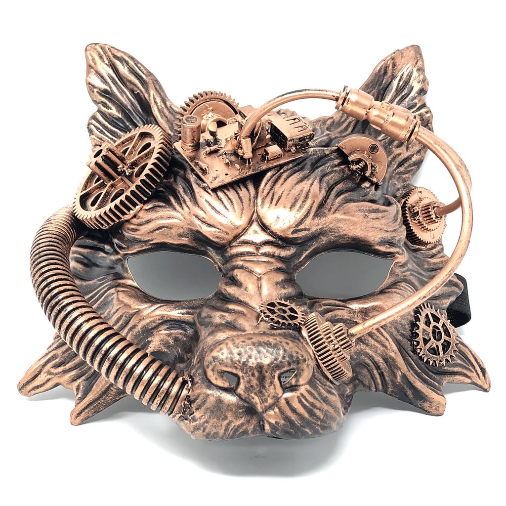 Scary Horror Devil Wolf Masquerade Mask For Halloween Costume Dress UP ...