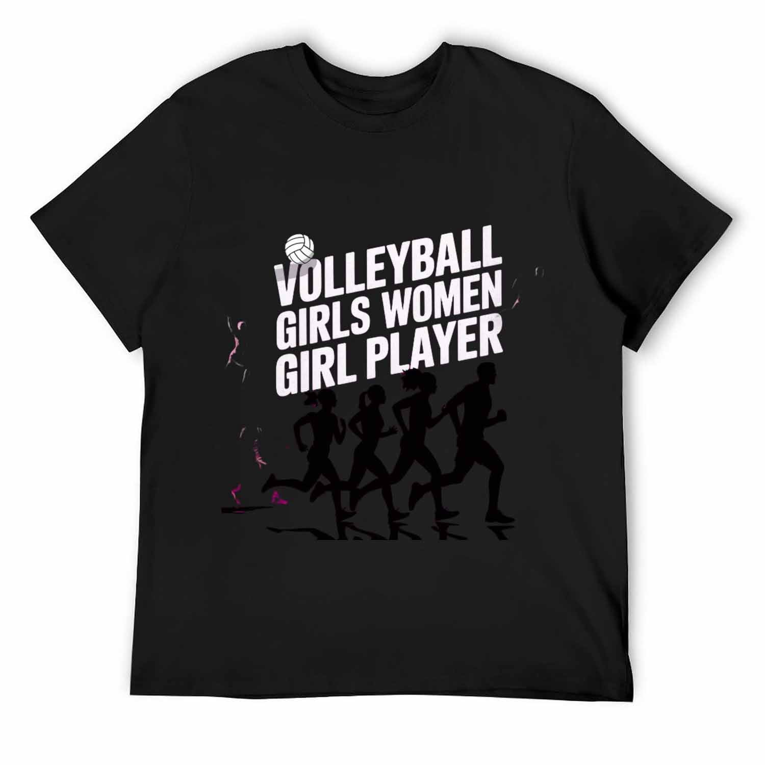 Scary Horror Movie Volleyball Girls Women Youth Girl Player T-Shirt ...