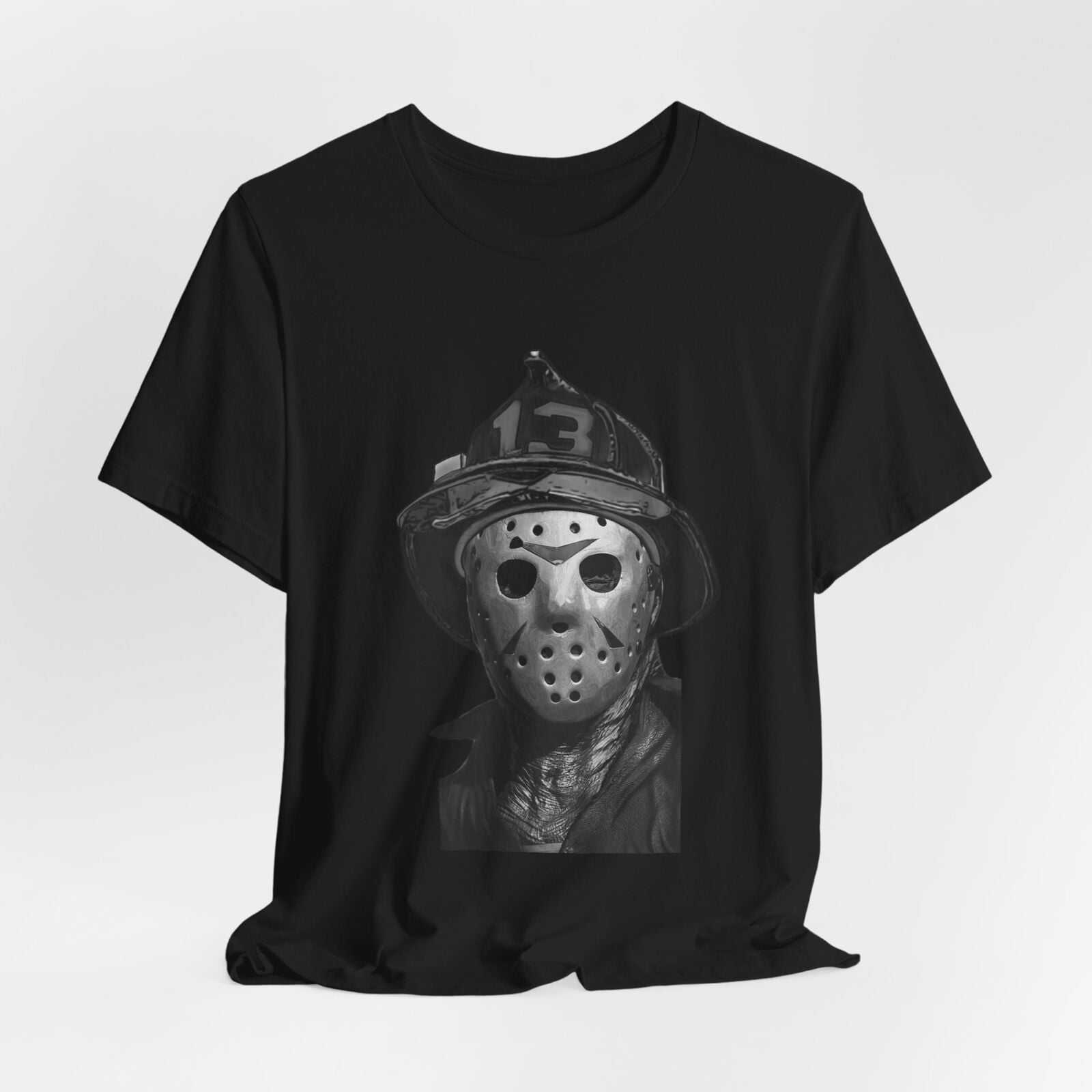 Scary Jason horror firefighter Unisex Jersey Short Sleeve Tee - Walmart.com