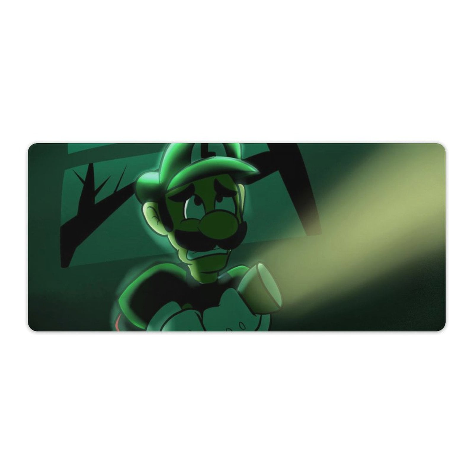 Scary Luigi's Mansion Extended Gaming Mouse Pad No-sliped Large Desk ...