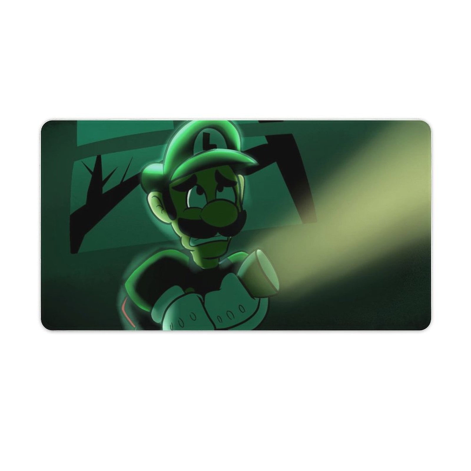 Scary Luigi's Mansion Extended Gaming Mouse Pad No-sliped Large Desk ...