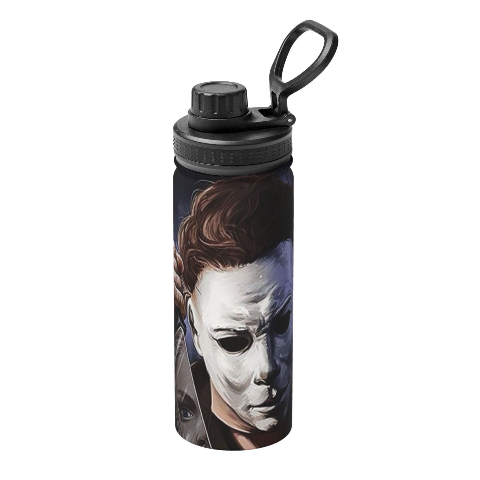 Scary Michael Myers Sports Insulated Kettle Stainless Steel Water ...