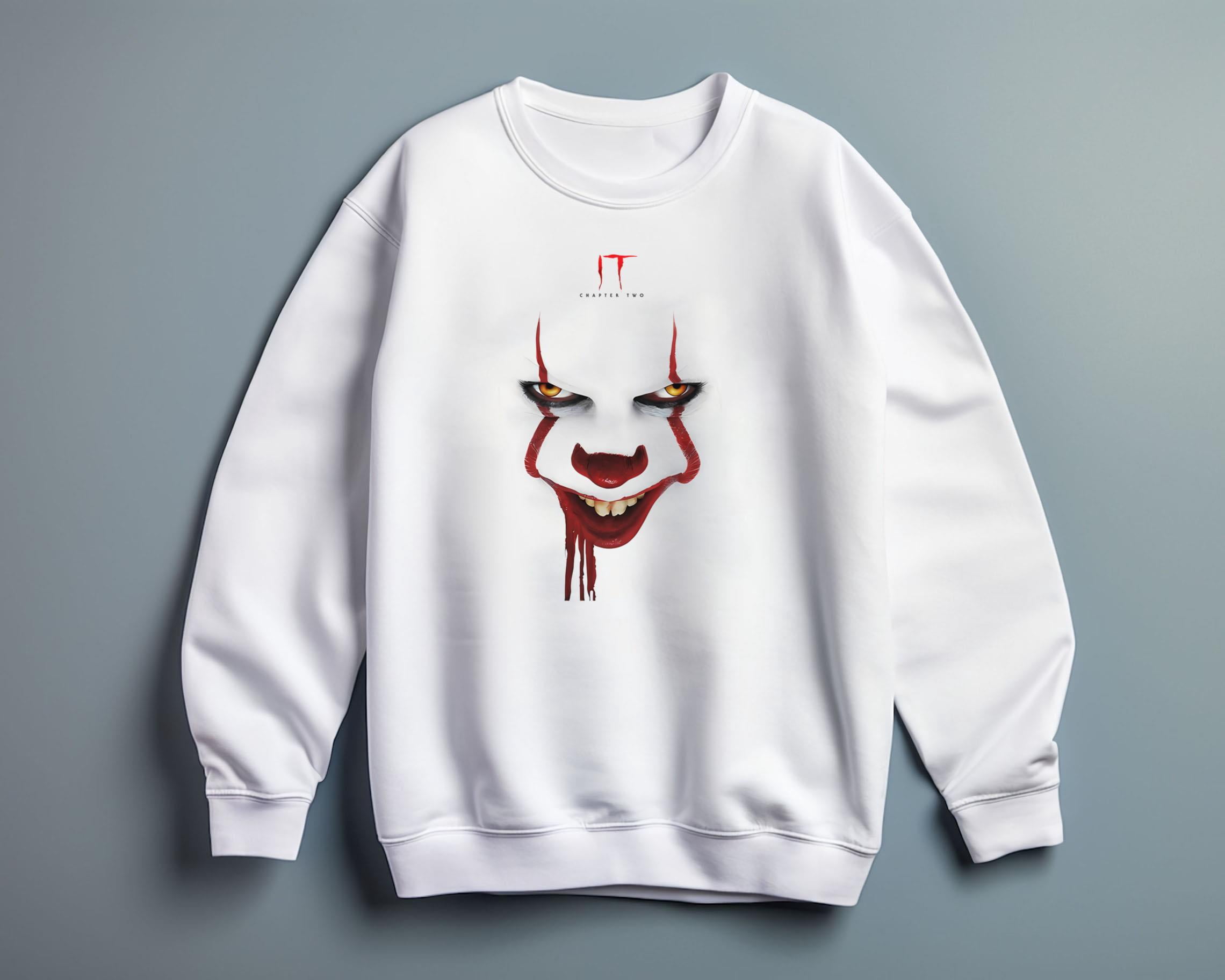 Scary Movie Graphic Shirt, Men's Poster Clown Design Tee - Walmart.com