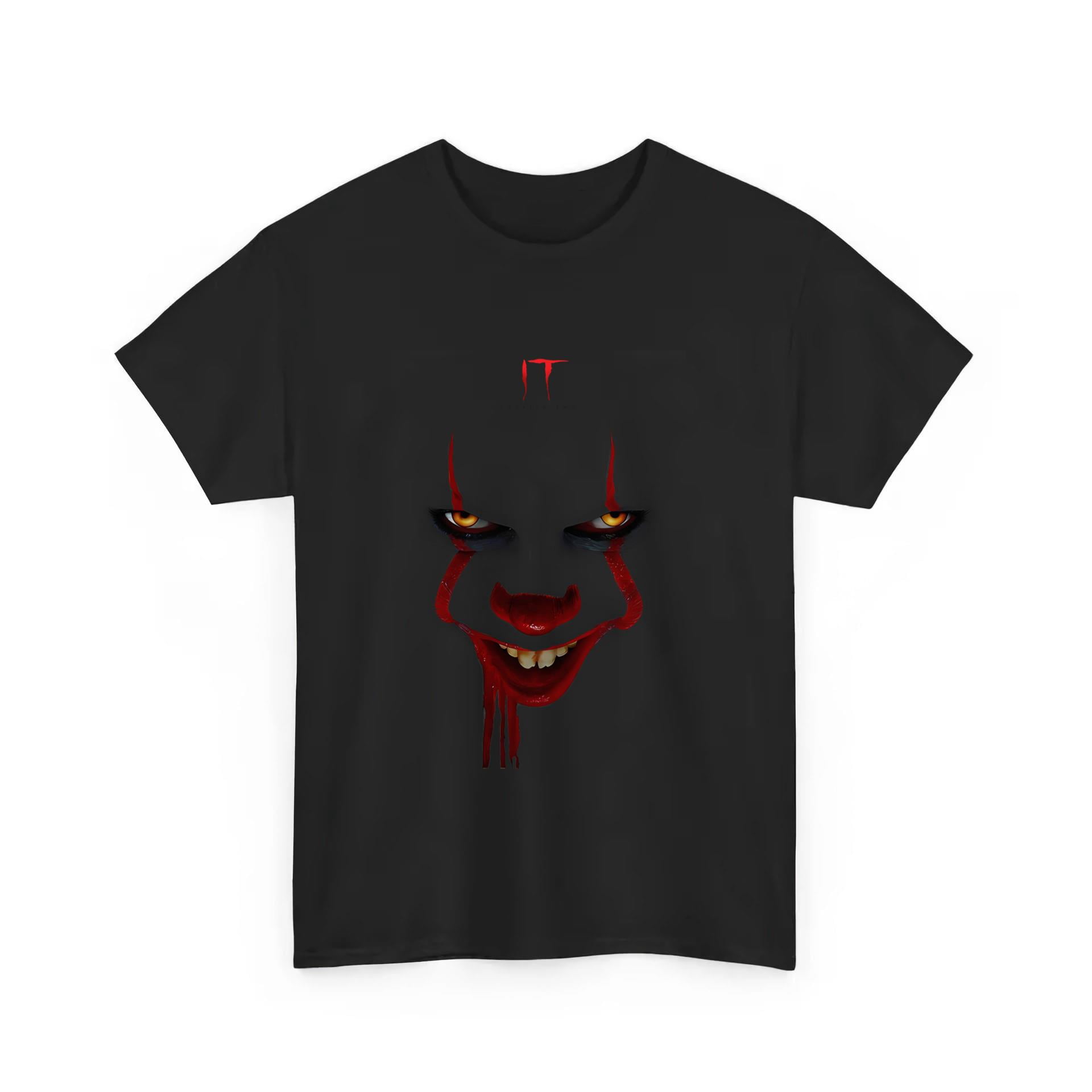 Scary Movie Graphic Shirt, Men's Poster Clown Design Tee - Walmart.com