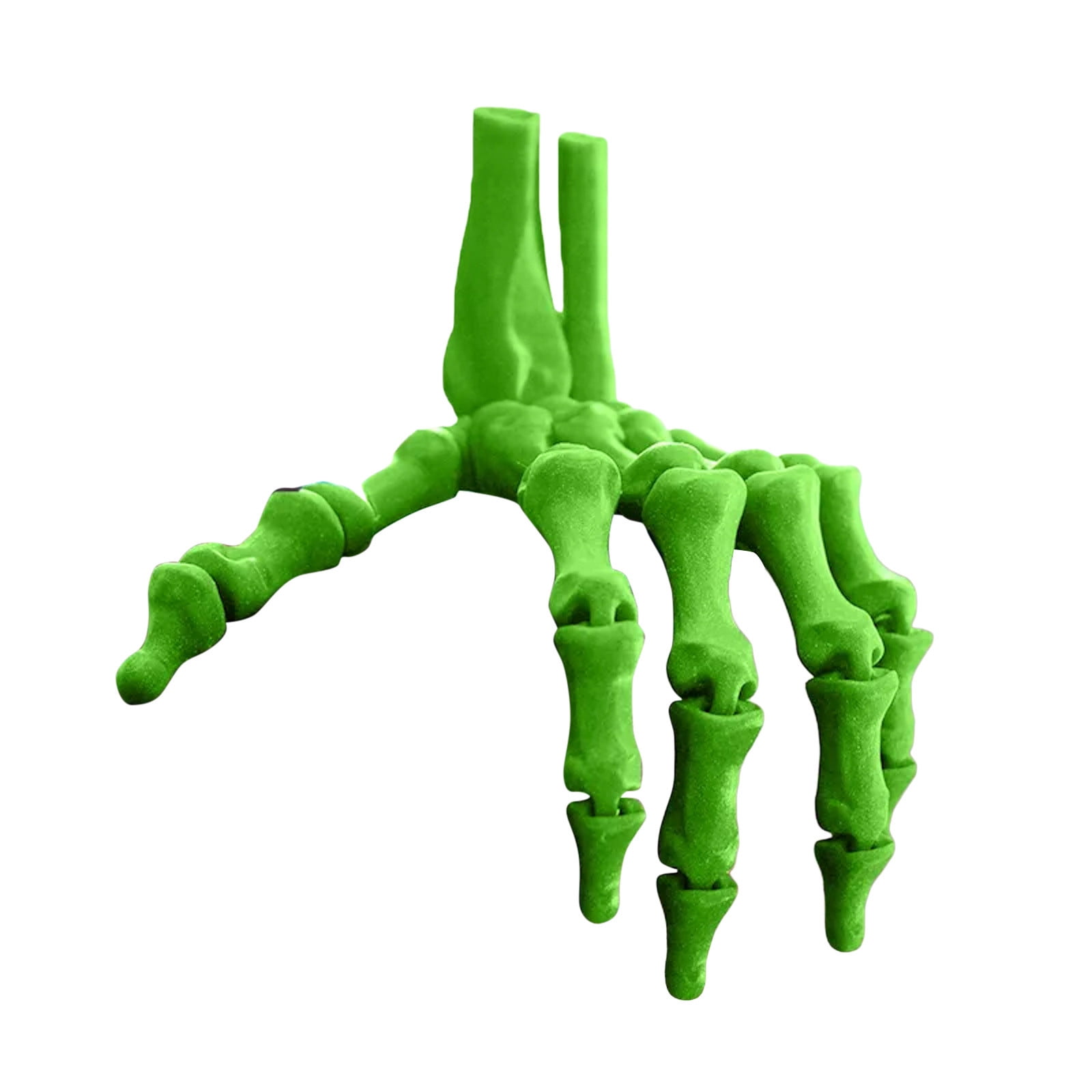 Scary Novelty 5D Printed Skeleton Hand Bone Cla W Hand Fingers for ...