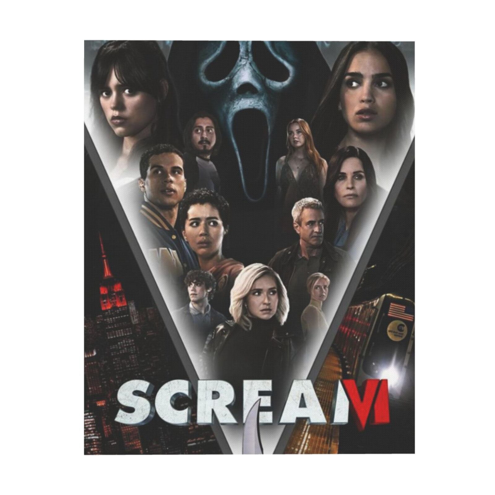 Scary Scream Ghostface Canvas Decorative Poster Art Picture Painting ...
