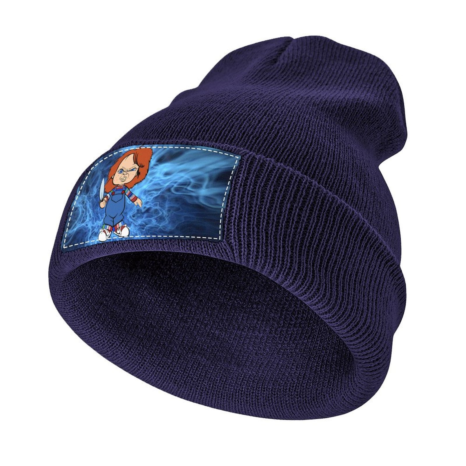 Scary Seed Of Chucky Stretchable Knitted Beanie Hat Daily Winter Warm ...