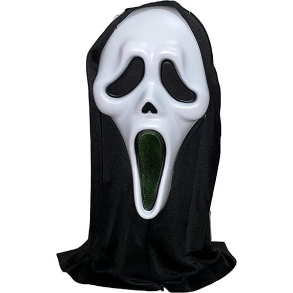 Scary Skull Ghost Mask - Frightening Halloween Face Cover - Walmart.com