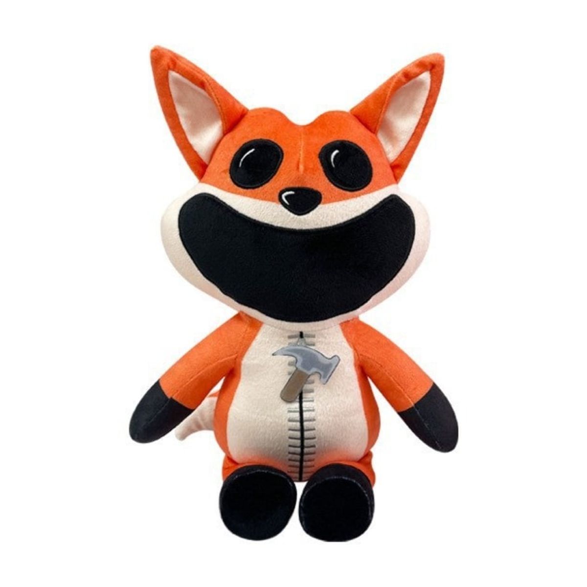 Scary Smiling Animal Plush Toy Big Mouth Fox Plush Doll, Super Soft And ...